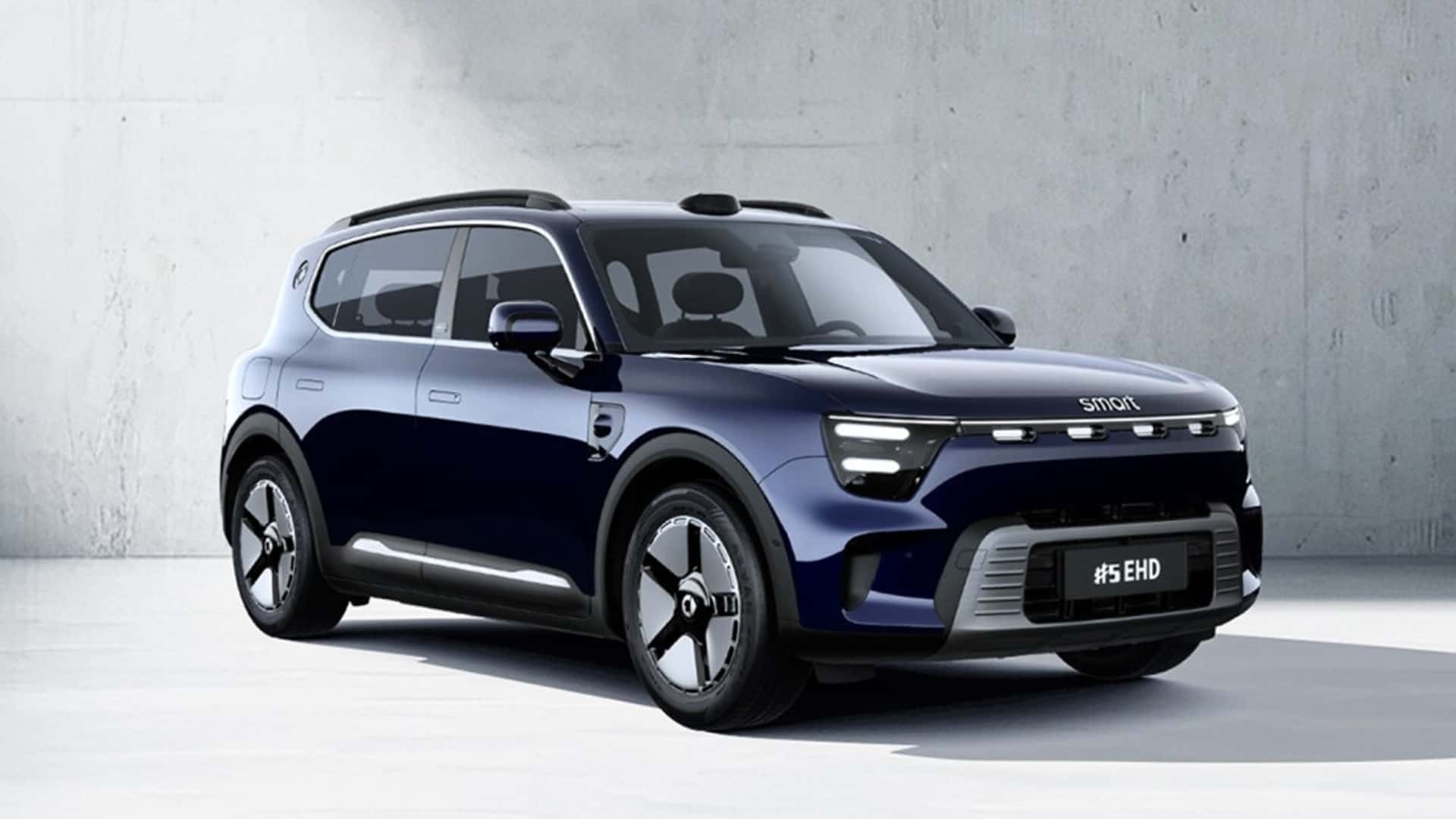 Le plus grand SUV de smart devient hybride