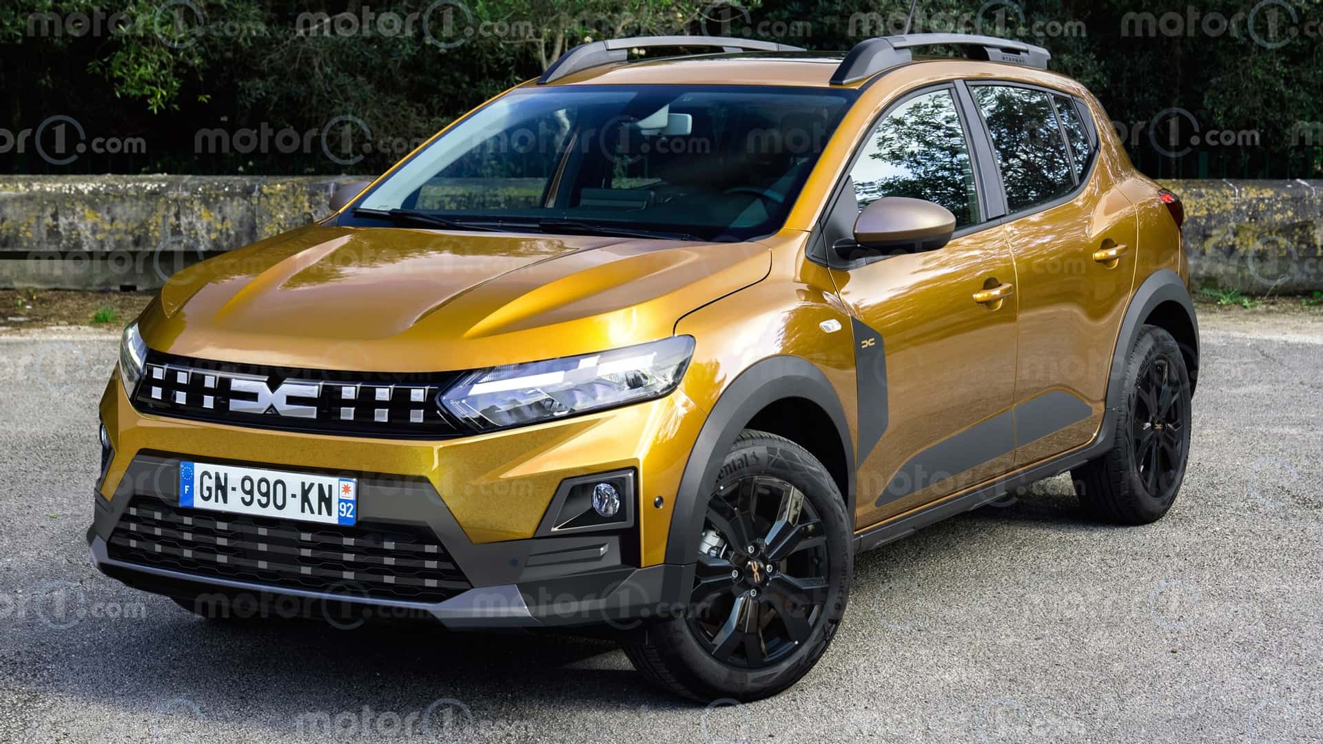 Foto: Dacia Sandero 2025, il render di Motor1 | Motor1.com