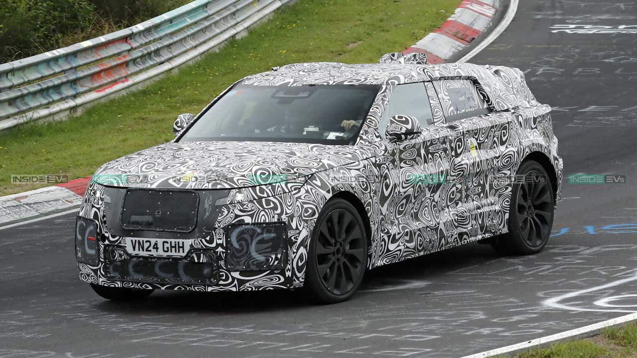Range Rover Velar (2026): Elektro-Erlkönig erneut erwischt