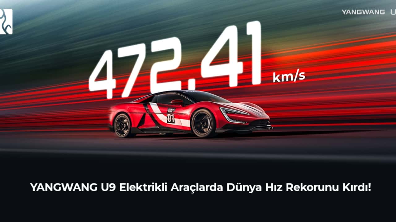 BYD Yangwang U9, 472 km/s hıza ulaşarak EV hız rekorunu kırdı!