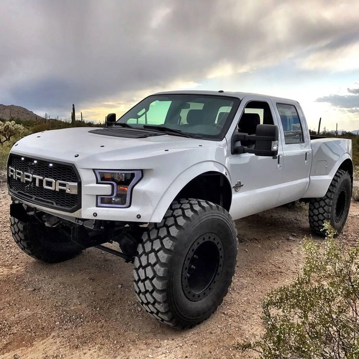 Super Duty Raptor Body Kit 17 19 Ford Super Duty Raptor Look Duraflex