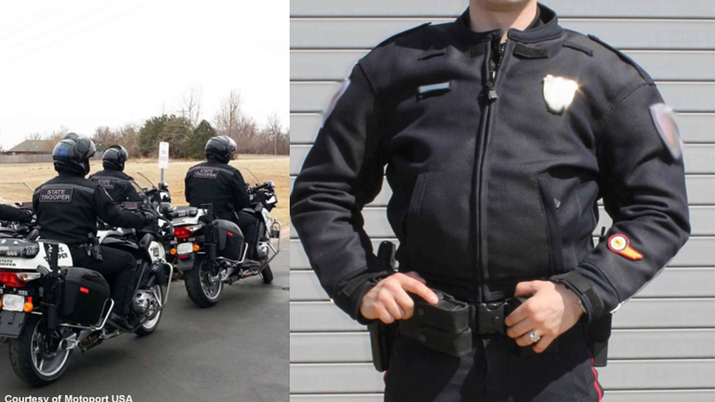 ATGATT - Motorcycle Cops Get New Gear