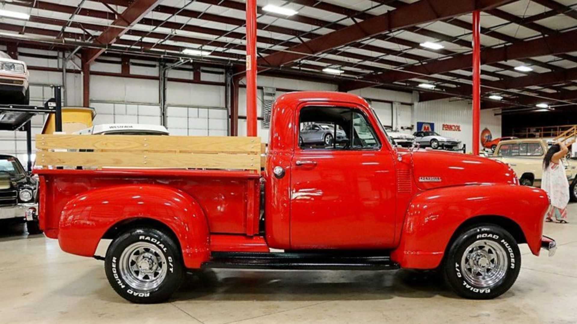 Steal The Scene With A Victory Red 1953 Chevy 3100 | Motorious