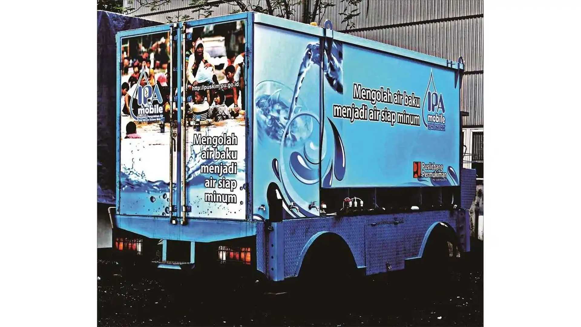 Mobil di Indonesia Ini Bisa Ubah Air Kotor Jadi Siap Minum