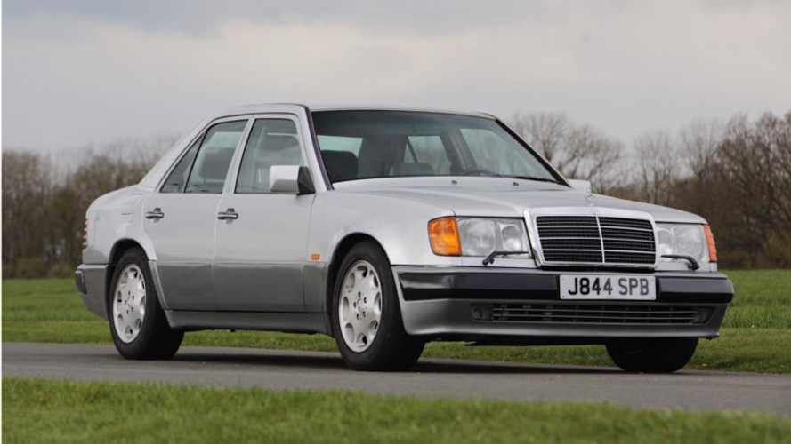 Porsche Reminds Us It Built The Iconic Mercedes 500 E Sports Sedan