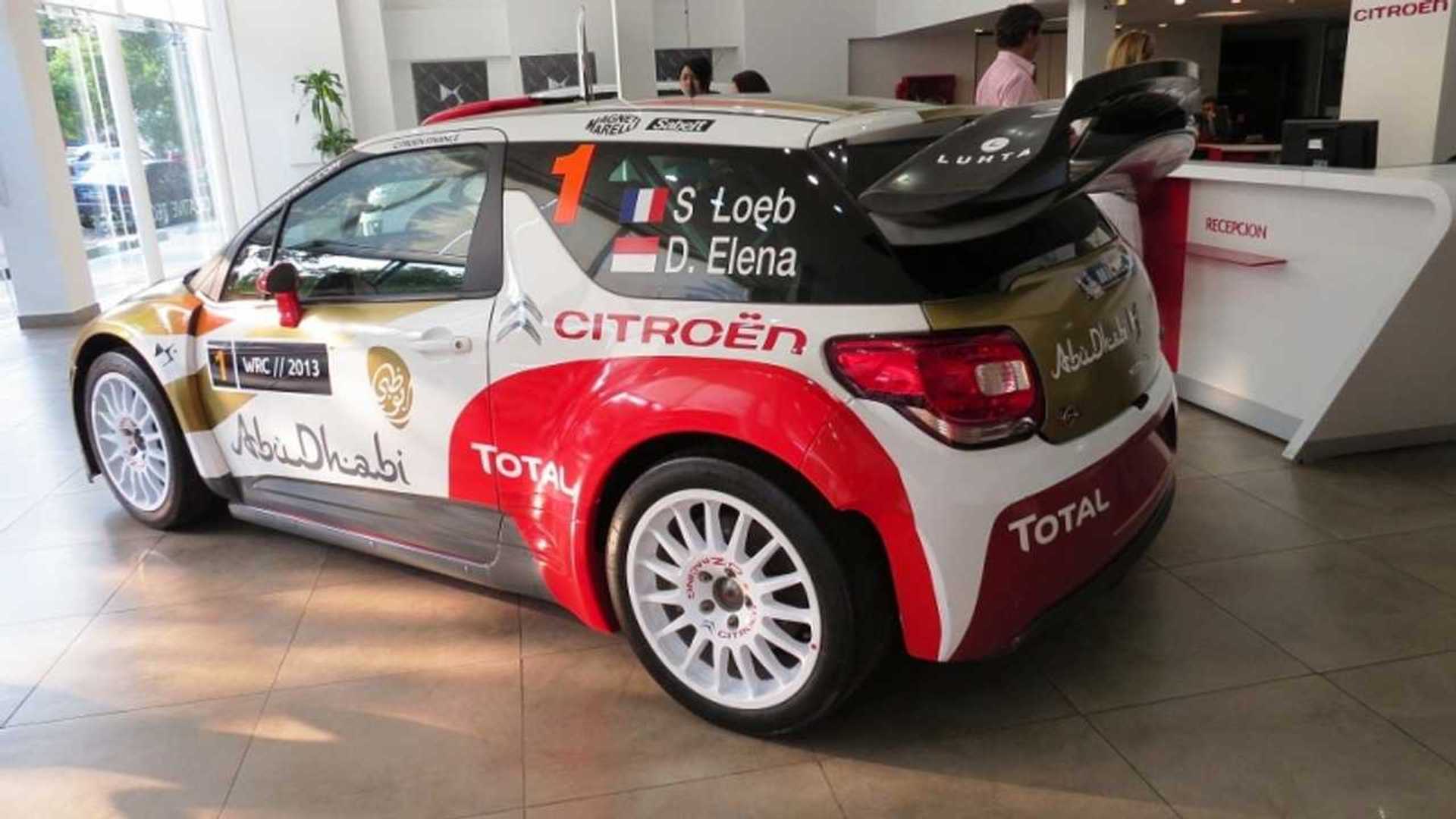 El Citroën DS3 WRC se exhibe en Martínez