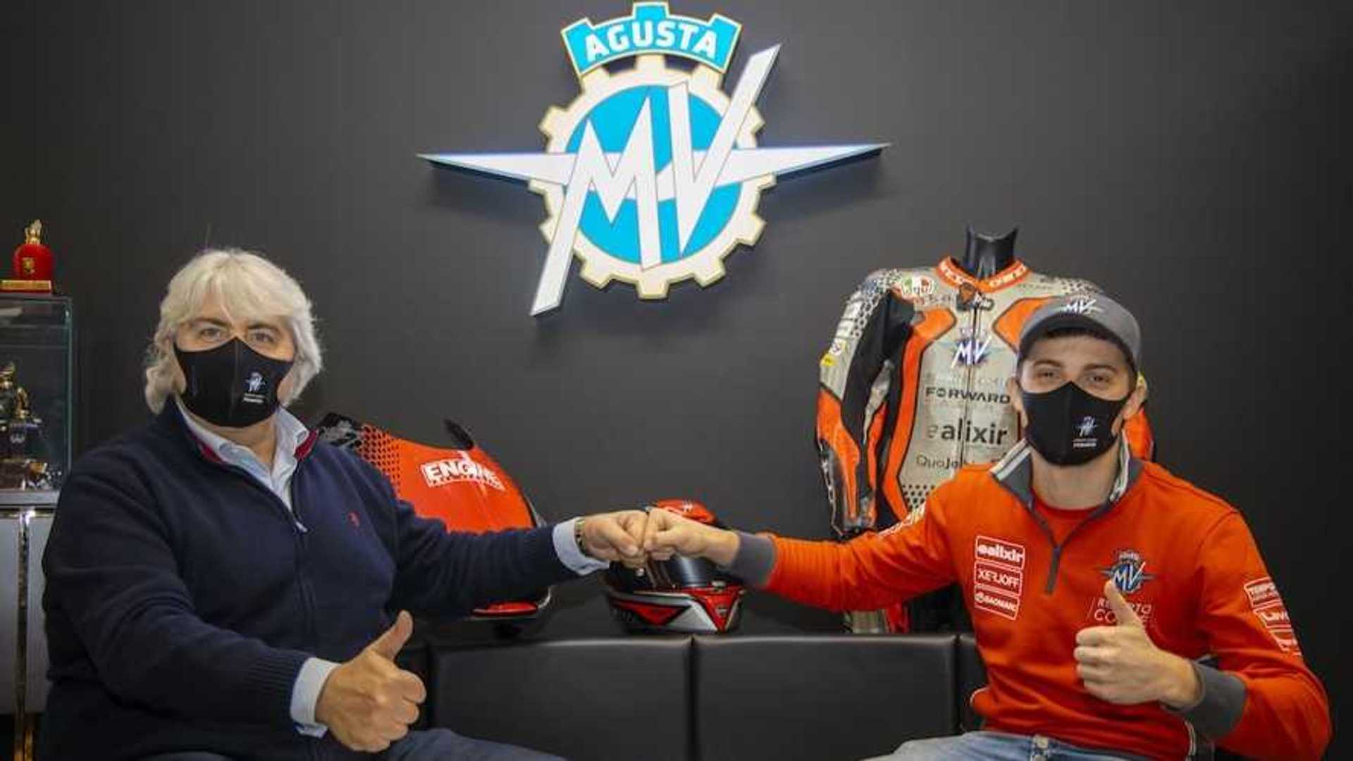 Tommaso Marcon Joins MV Agusta Forward Racing Team
