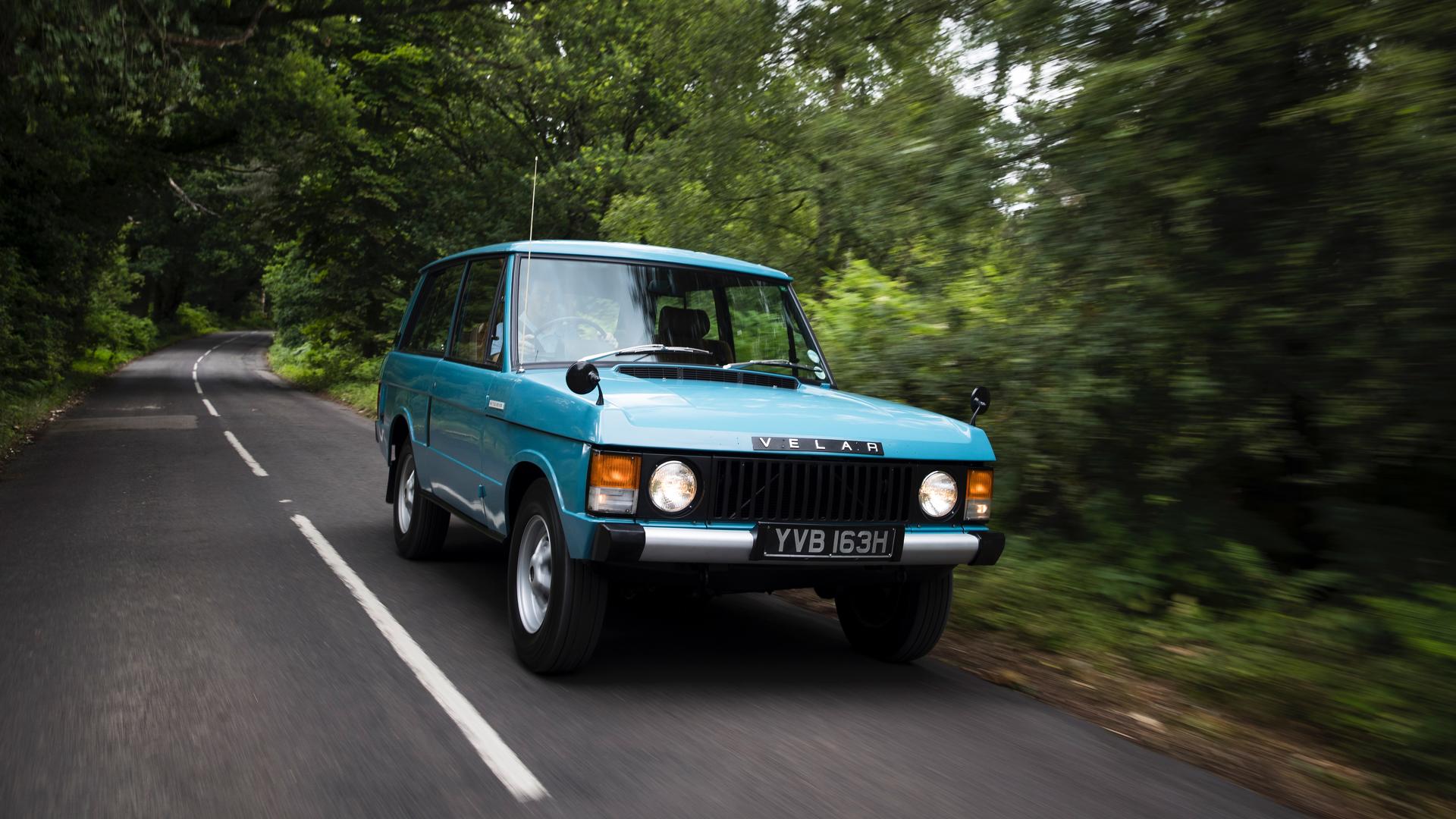 El Range Rover Velar de 1969, a prueba