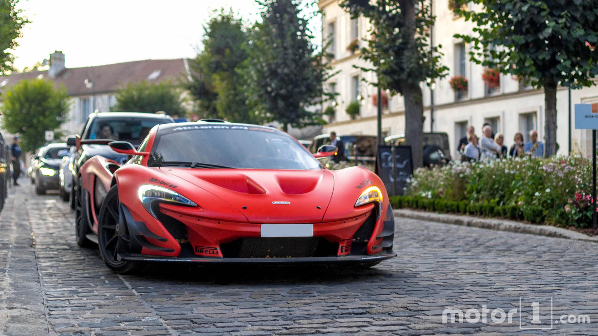 PHOTOS - Une rarissime McLaren P1 GTR LM devant notre objectif