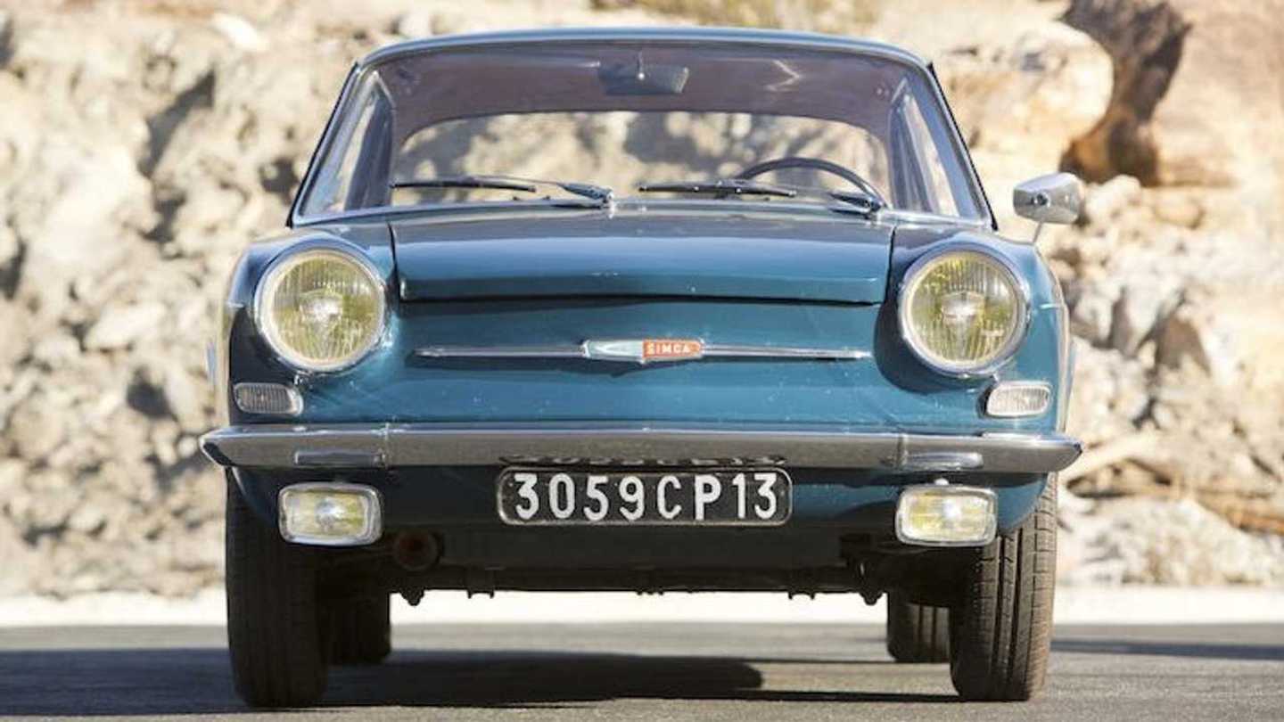 Une Simca 1000 Coupé 1967 aux enchères Bonhams de Scottsdale