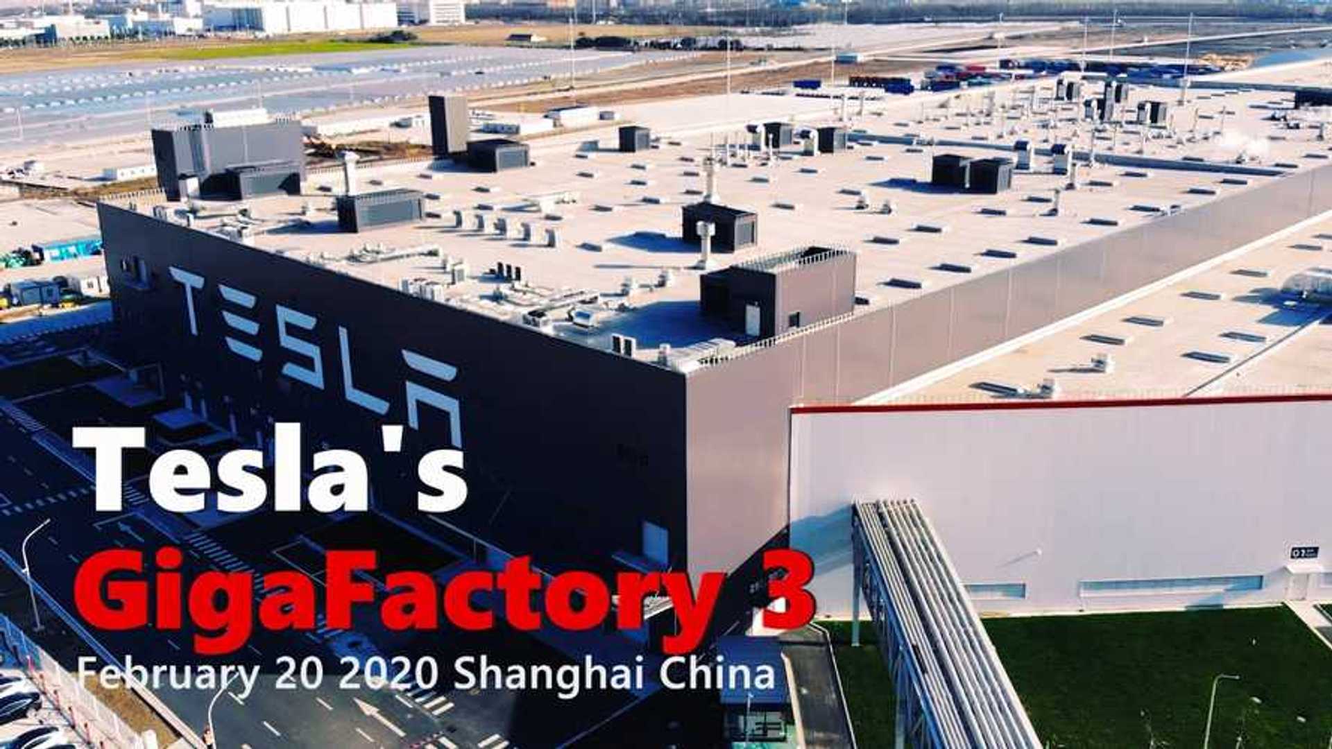Tesla GF3 Quickly Resumes Production: February 20, 2020 Video