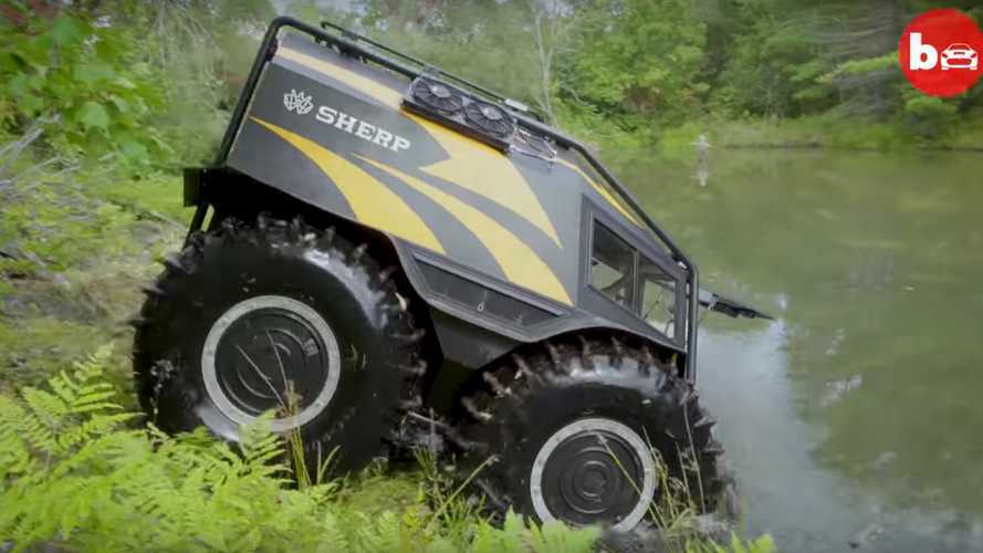 Sherp ATV, il mezzo perfetto per l'apocalisse zombie