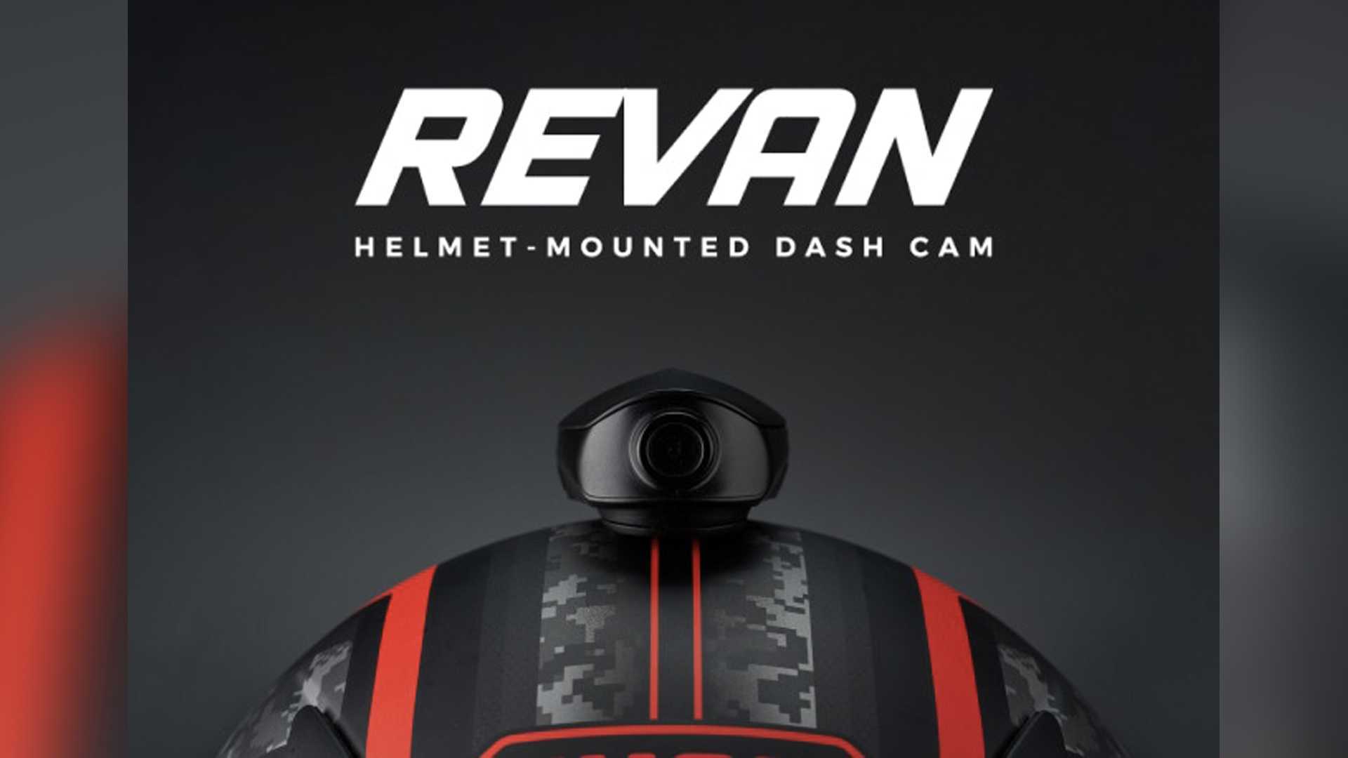 New Revan Helmet Camera Acts As Blind Spot Monitor