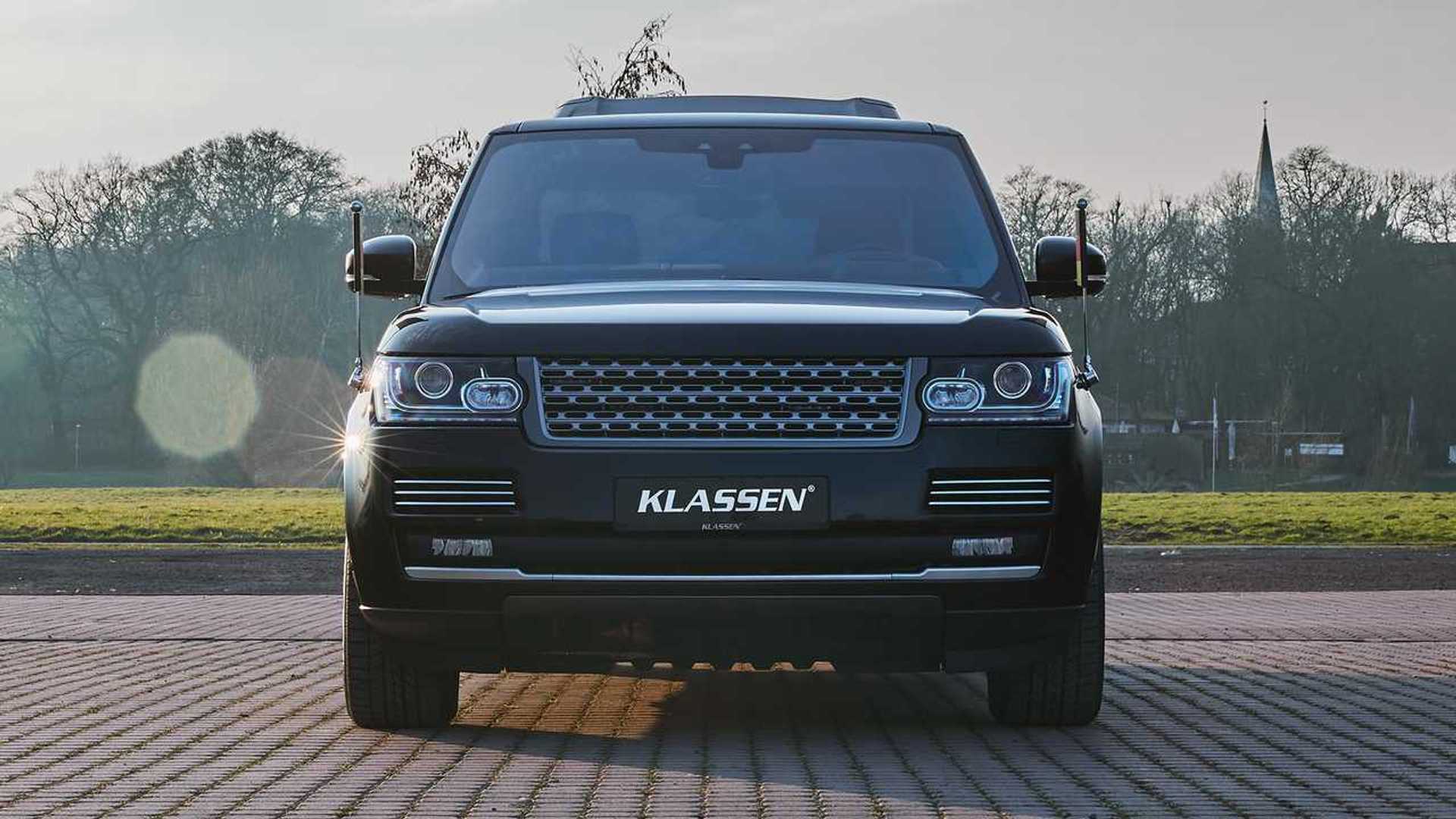 Stretched Klassen Range Rover Limo Is Stately And Bulletproof