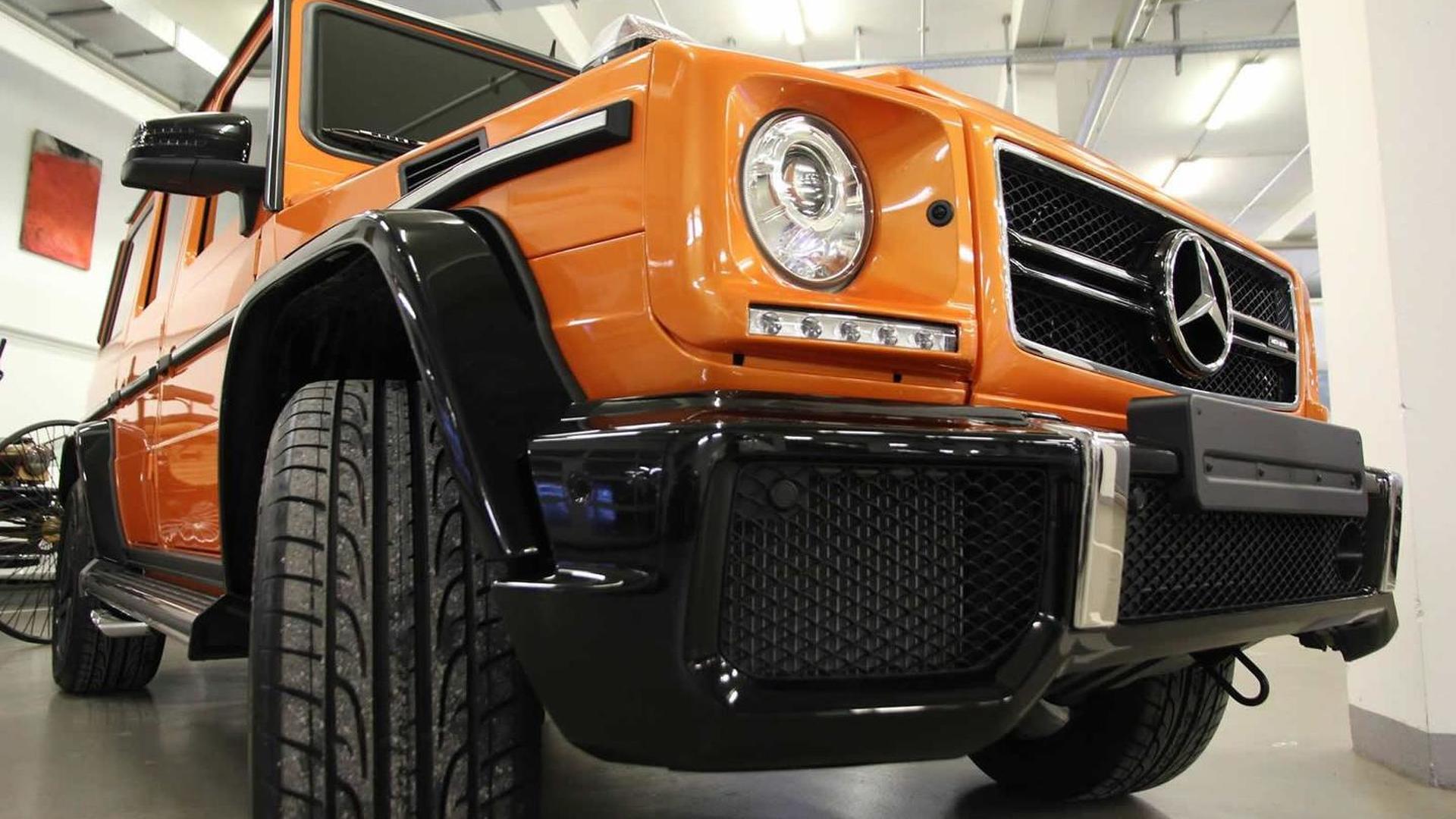 Mercedes-Benz G63 AMG Crazy Color Edition showcased in Berlin | Motor1 ...