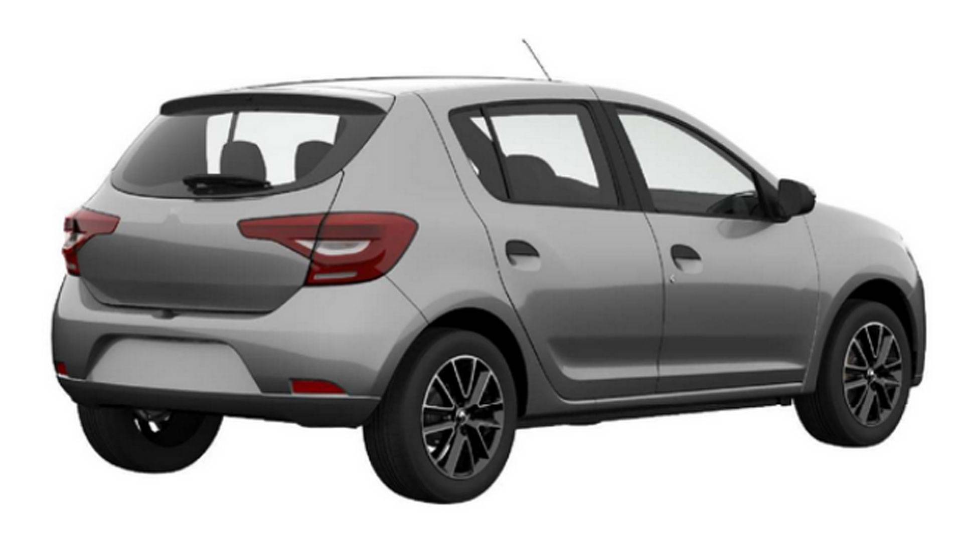 Segredo – Renault Sandero e Logan mostram nova traseira em registro