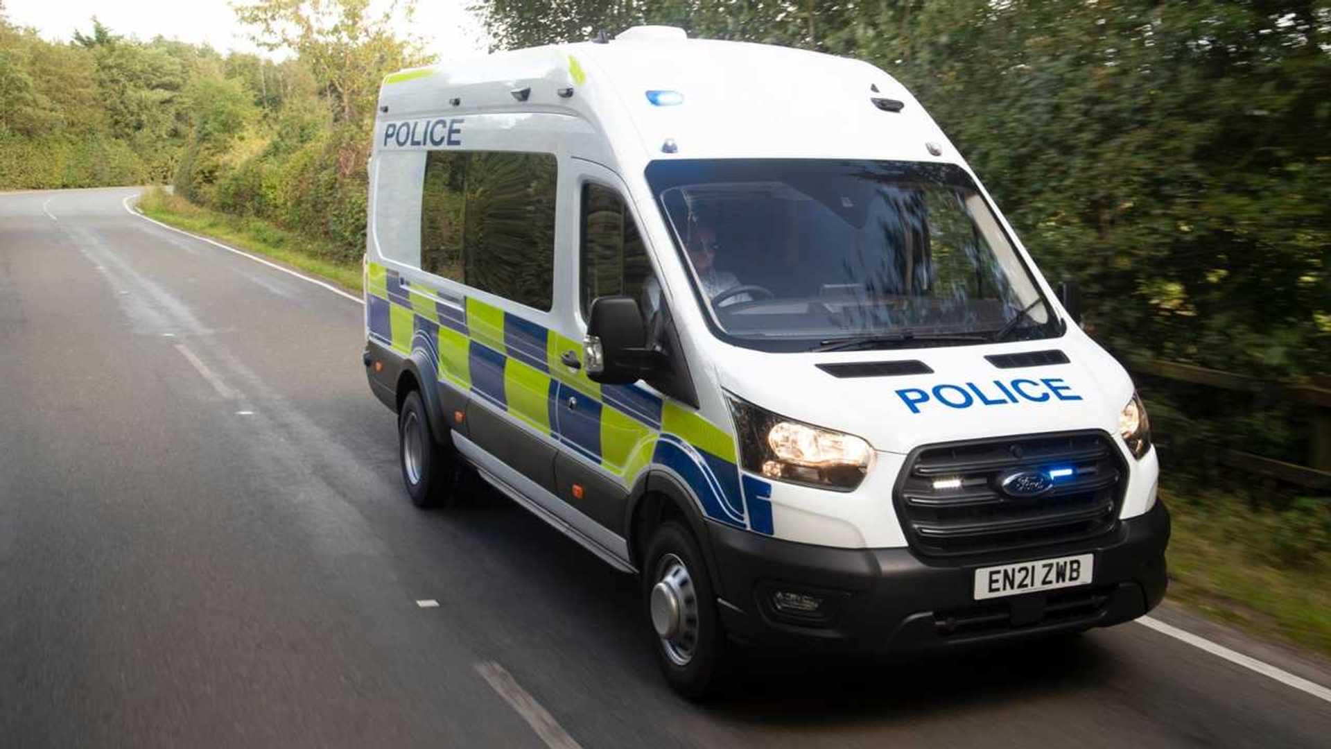 UK police forces get new high-payload Ford Transit riot vans
