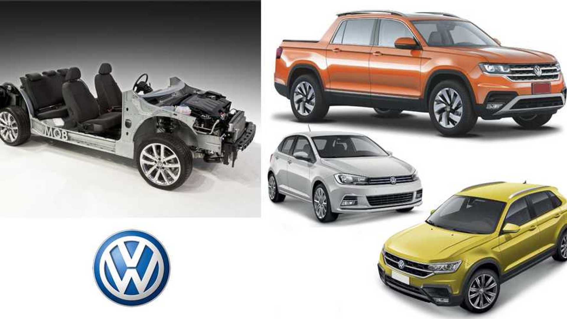 Proyecto MQB-A0: los cuatro nuevos VW brasileños que llegarán en 2017