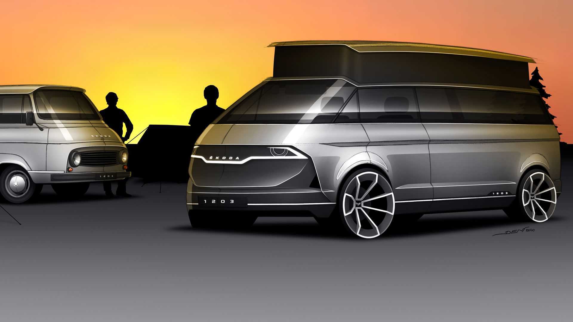 Skoda 1203 - projeção - InsideEVs Brasil Fotos