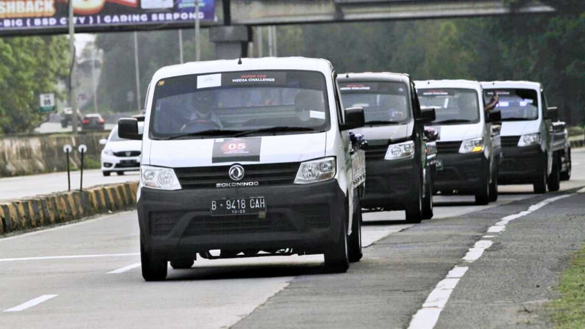 DFSK Super Cab Lakukan Uji Coba di Jalan Raya