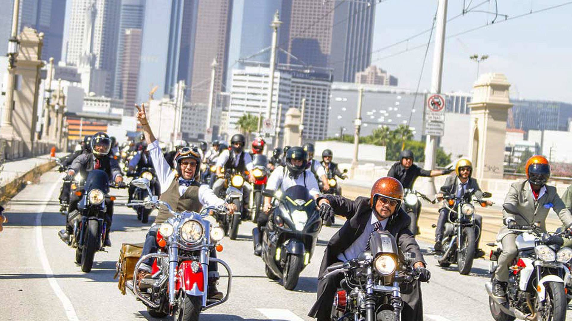 2015 Distinguished Gentleman's Ride - Los Angeles