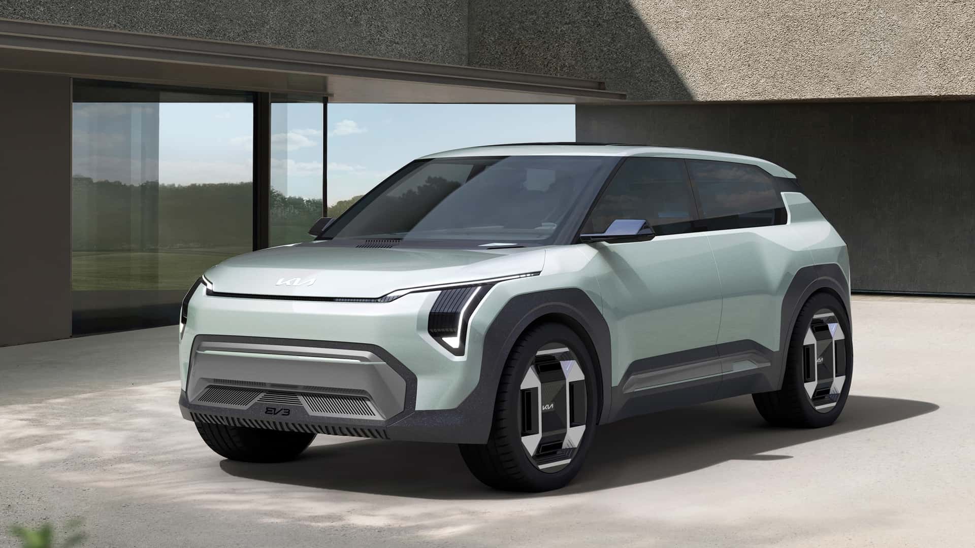 Kia EV3 Concept: Wie der EV9 und der EV5, aber kleiner