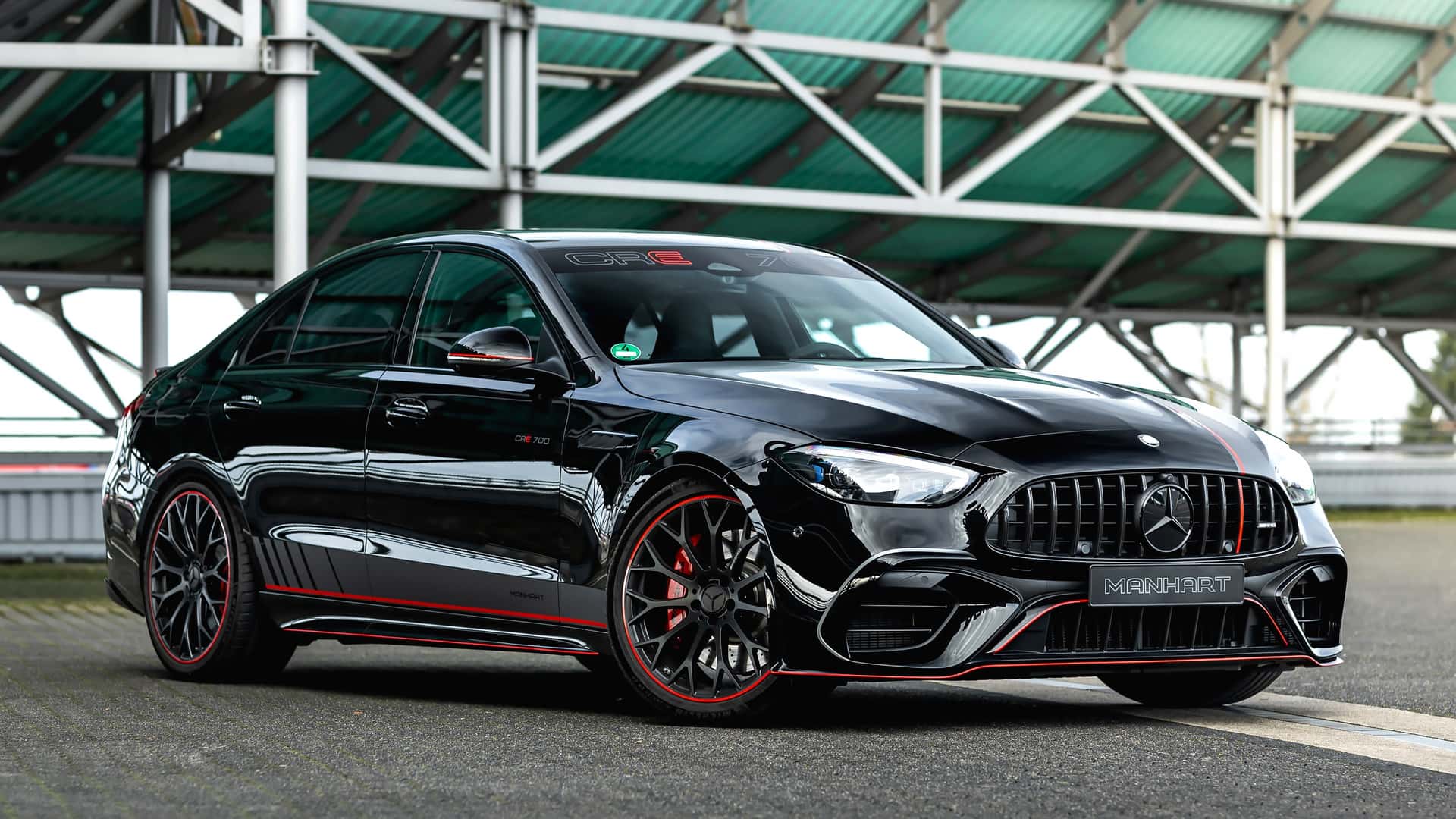 Mercedes-AMG C 63 Plug-in-Hybrid: Manhart-Tuning unter Vorbehalt