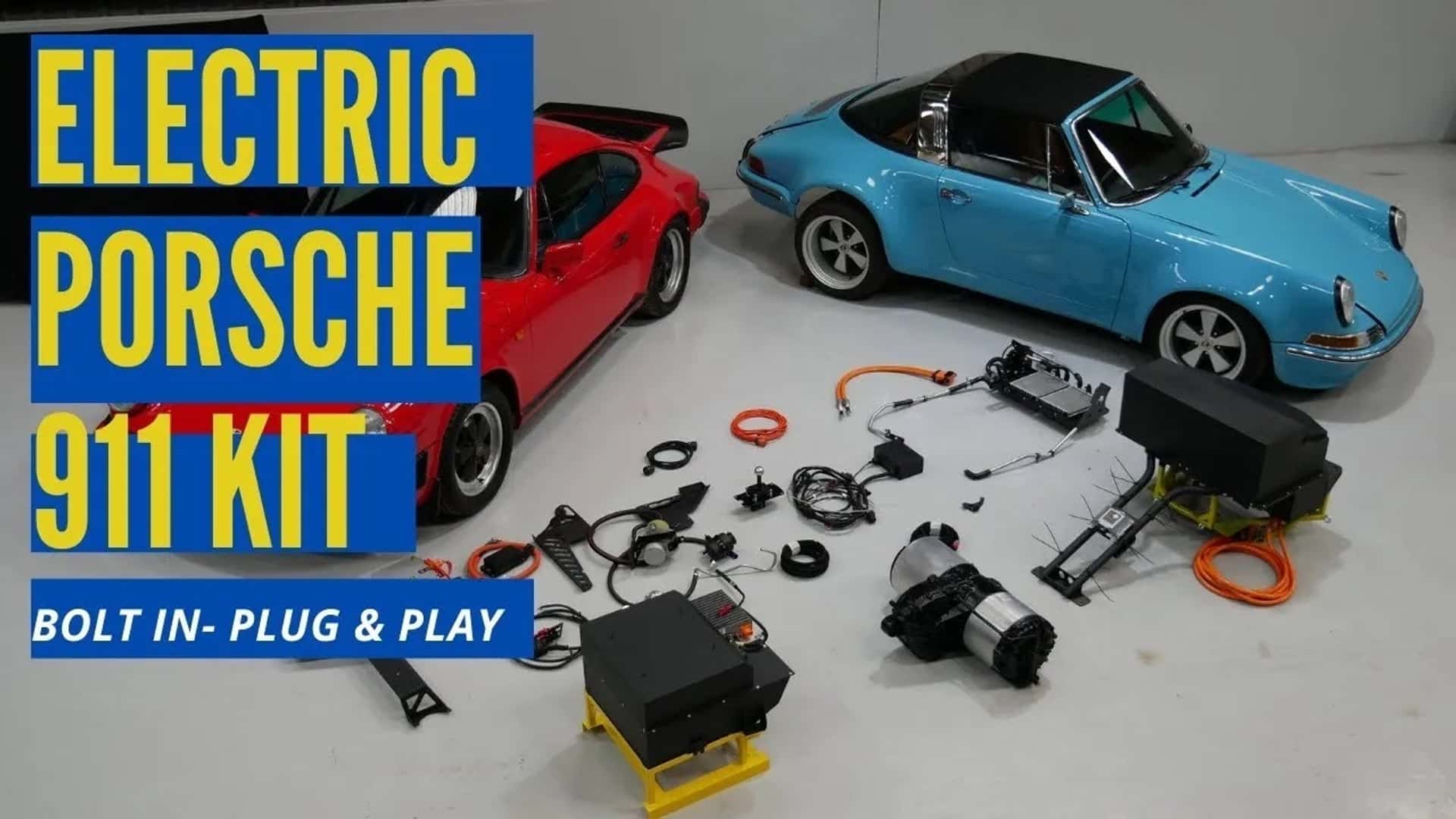 Kit Konversi Plug-And-Play Ini Ubah Porsche 911 Jadi EV