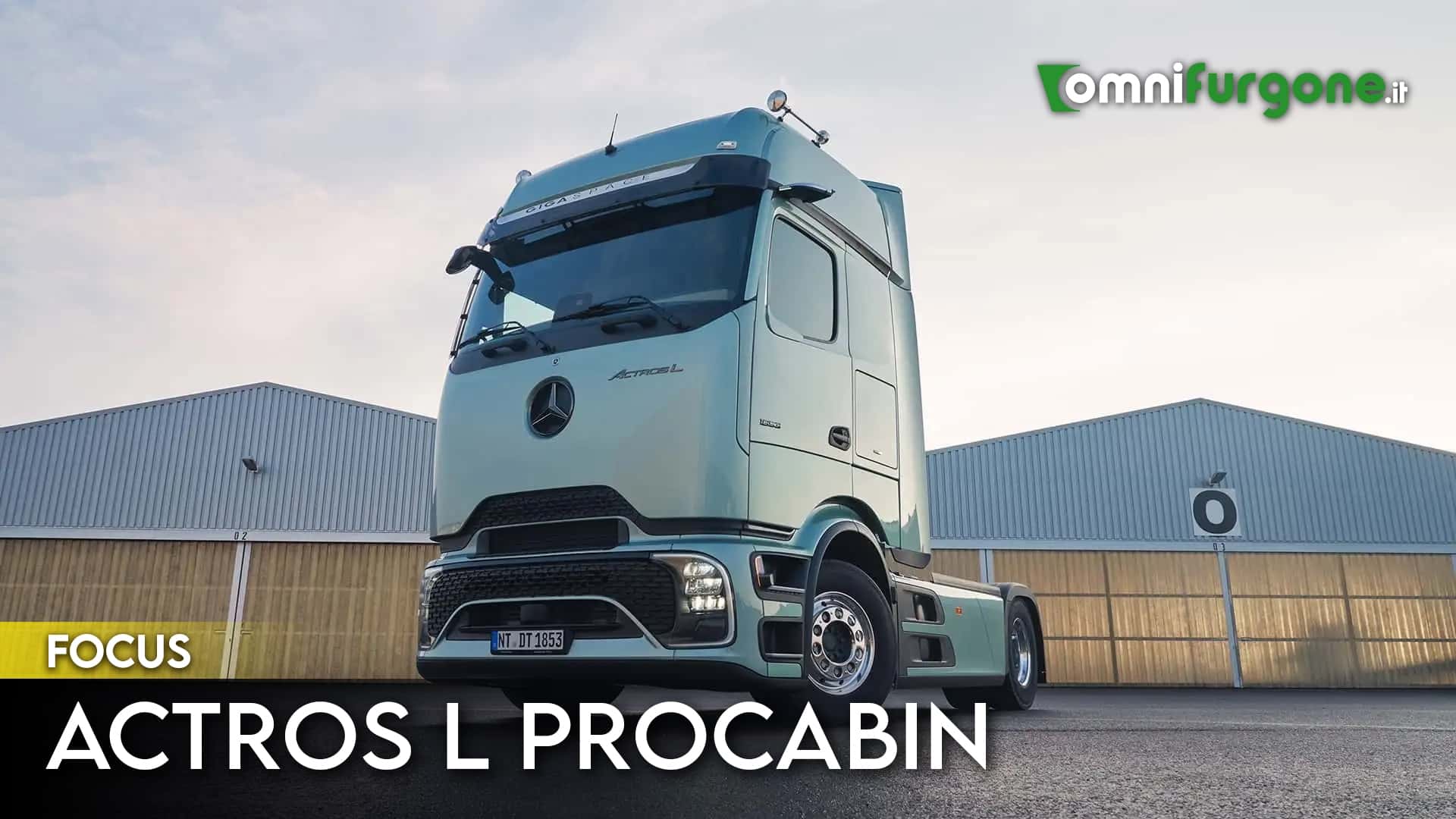 Mercedes Actros L con ProCabin, la nuova forma dell'efficienza