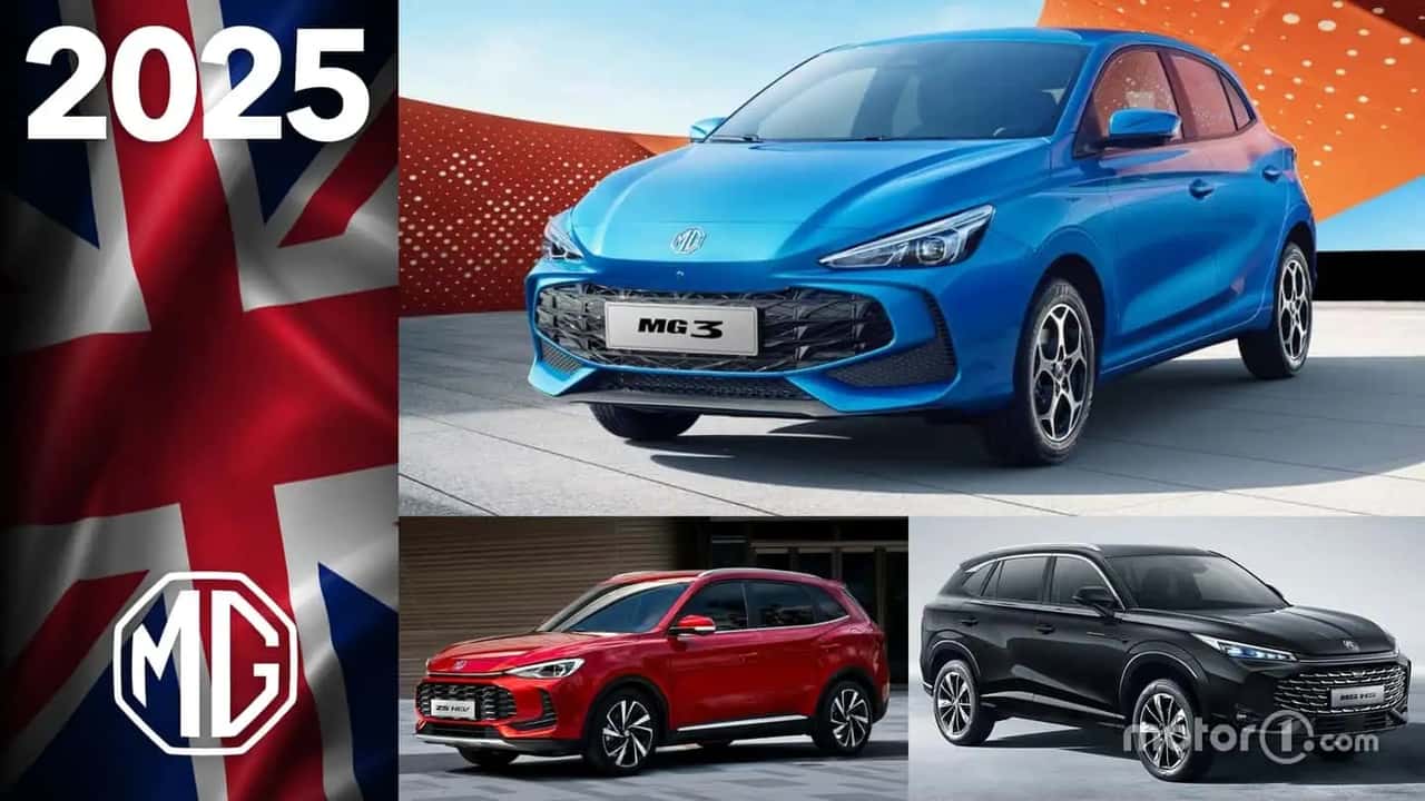 Todas las novedades de MG para 2025