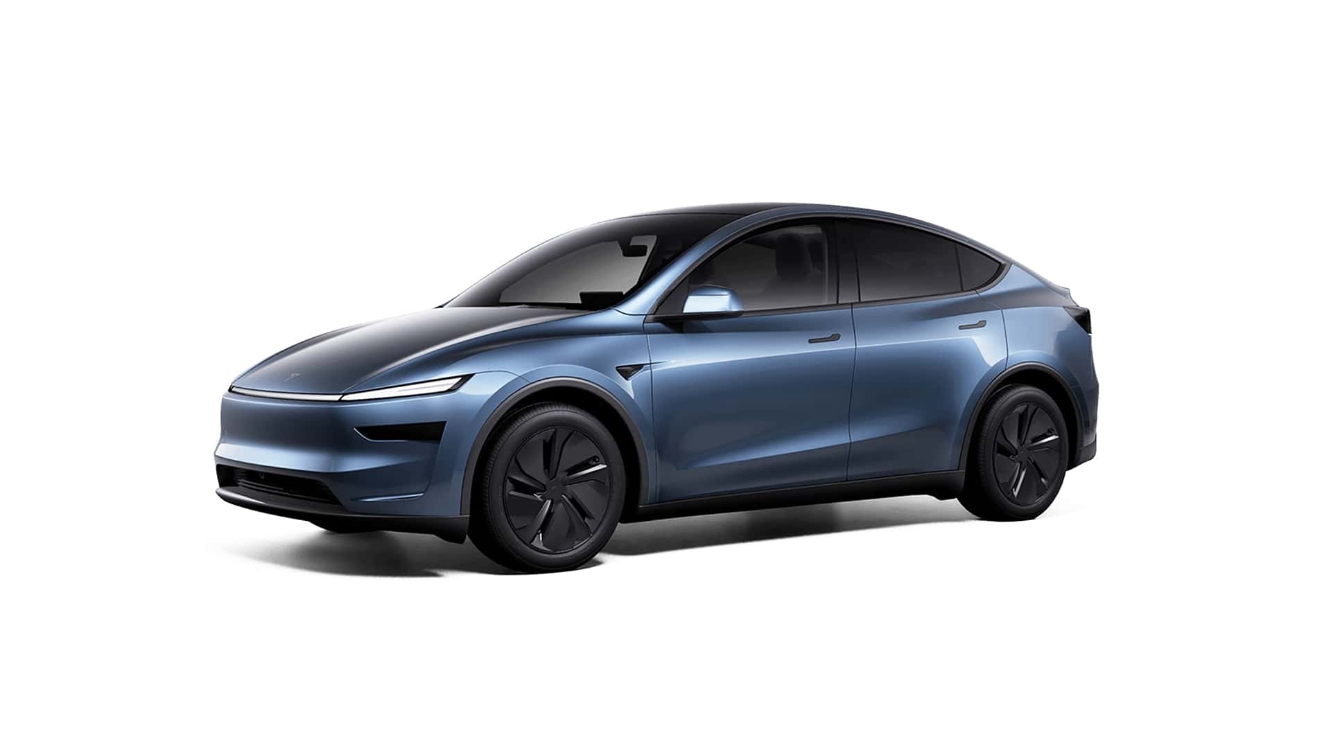 Yeni Tesla Model Y, Buzul Mavisi rengiyle görüntülendi