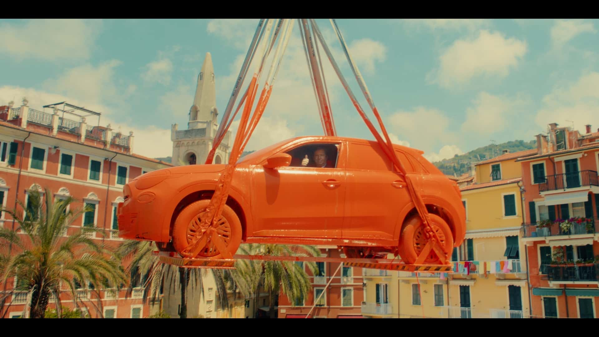 Fiat Says Goodbye To Boring Gray Bathes 600e In Orange Paint