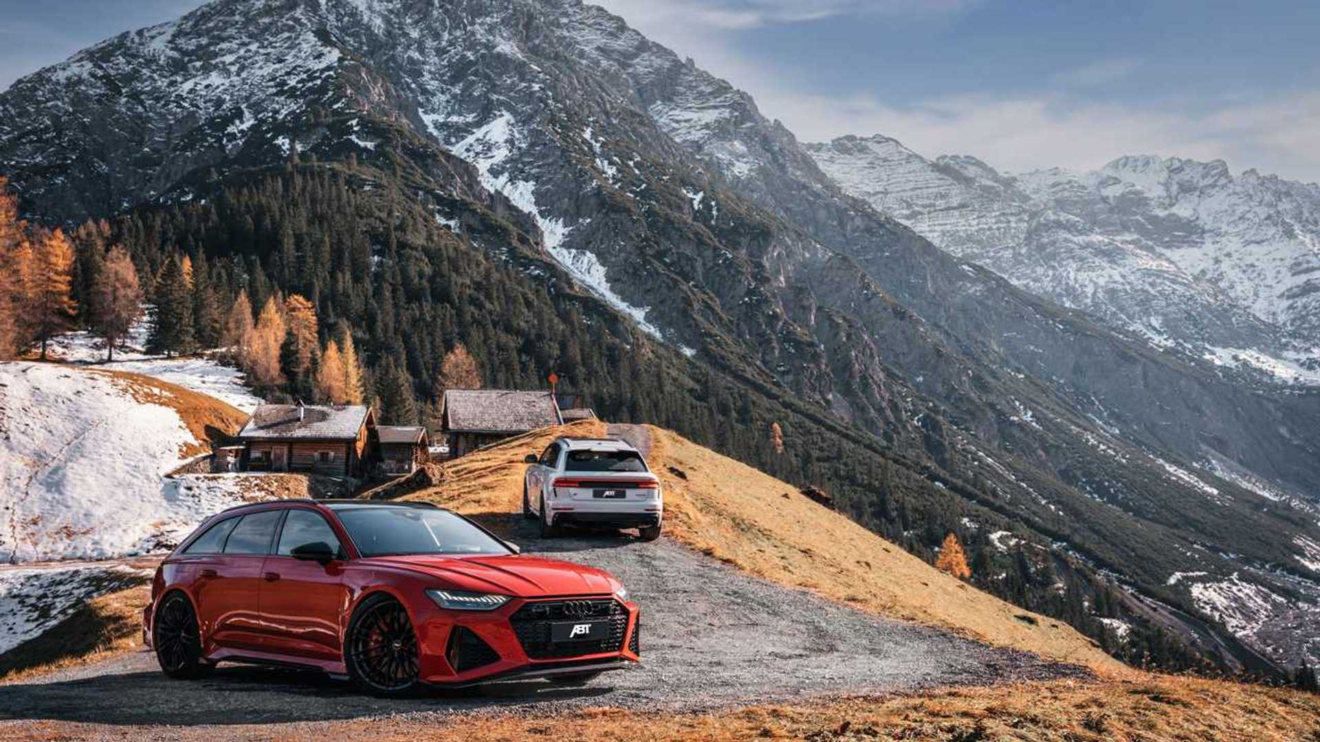 Audi RS6 Avant ve RS Q8, tatlı birer modifiye alıyor