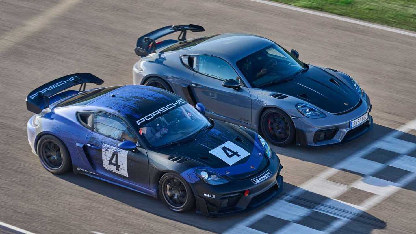2022 Porsche 718 Cayman GT4 RS Clubsport Is A 500-HP Turn-Key Race Car