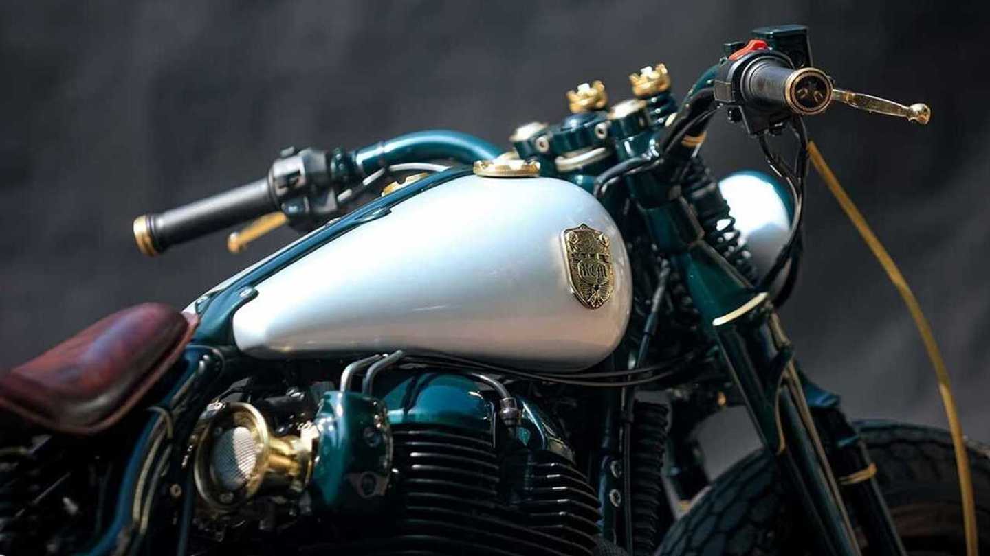 Rajputana Customs Royal Enfield Bobber Breaks Backs And Necks