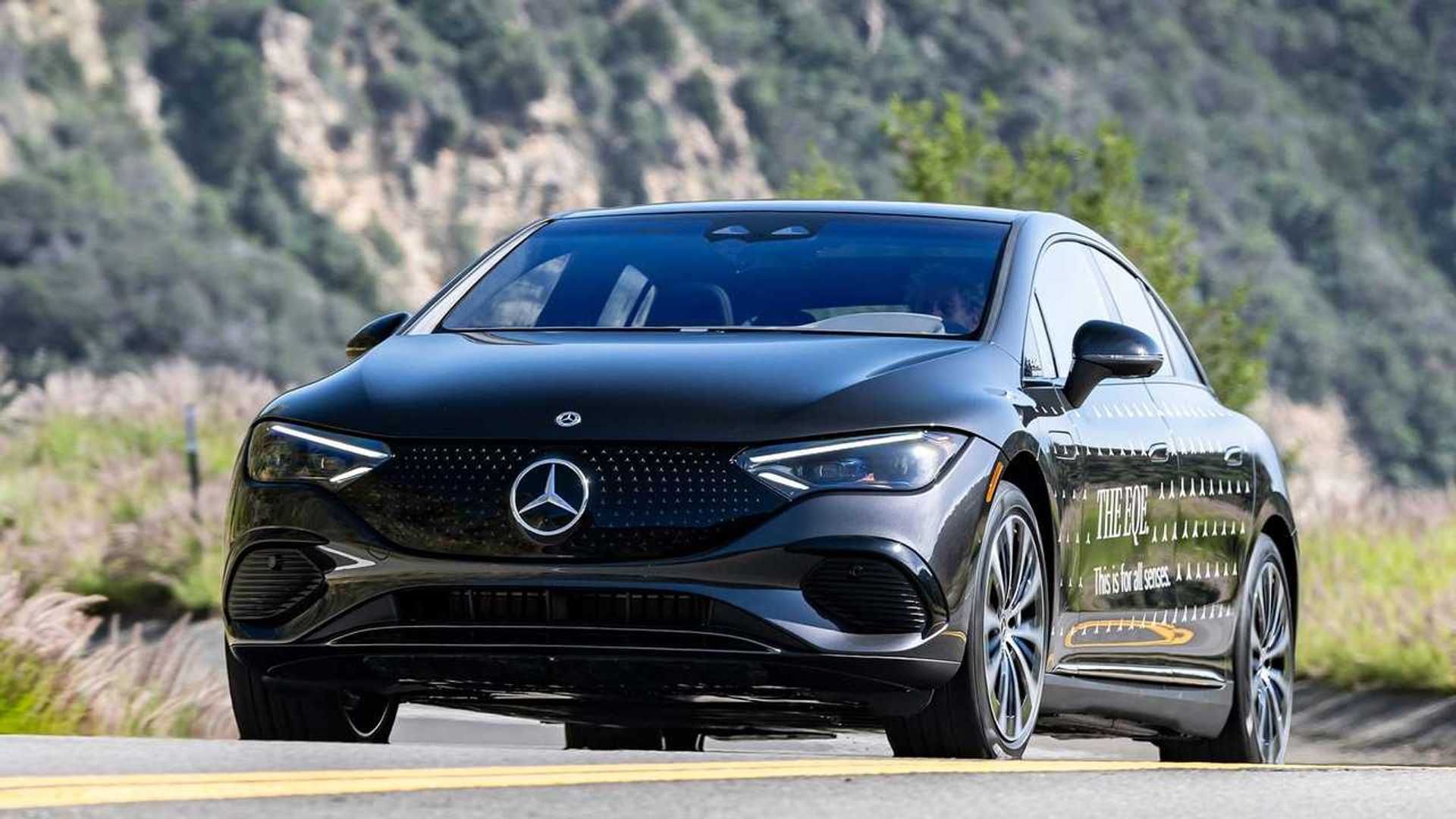 Mercedes-Benz EQE First Ride: CLS-Sized Electric Luxury