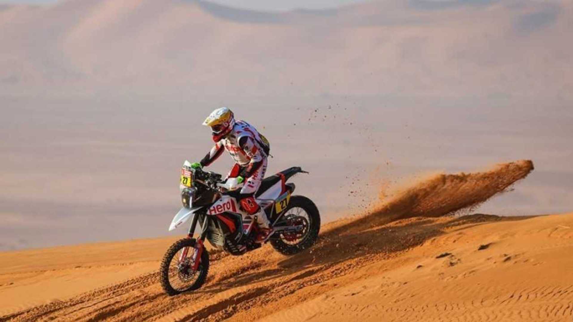 Dakar 2022: Hero MotoSports Takes The Win In Stage 3