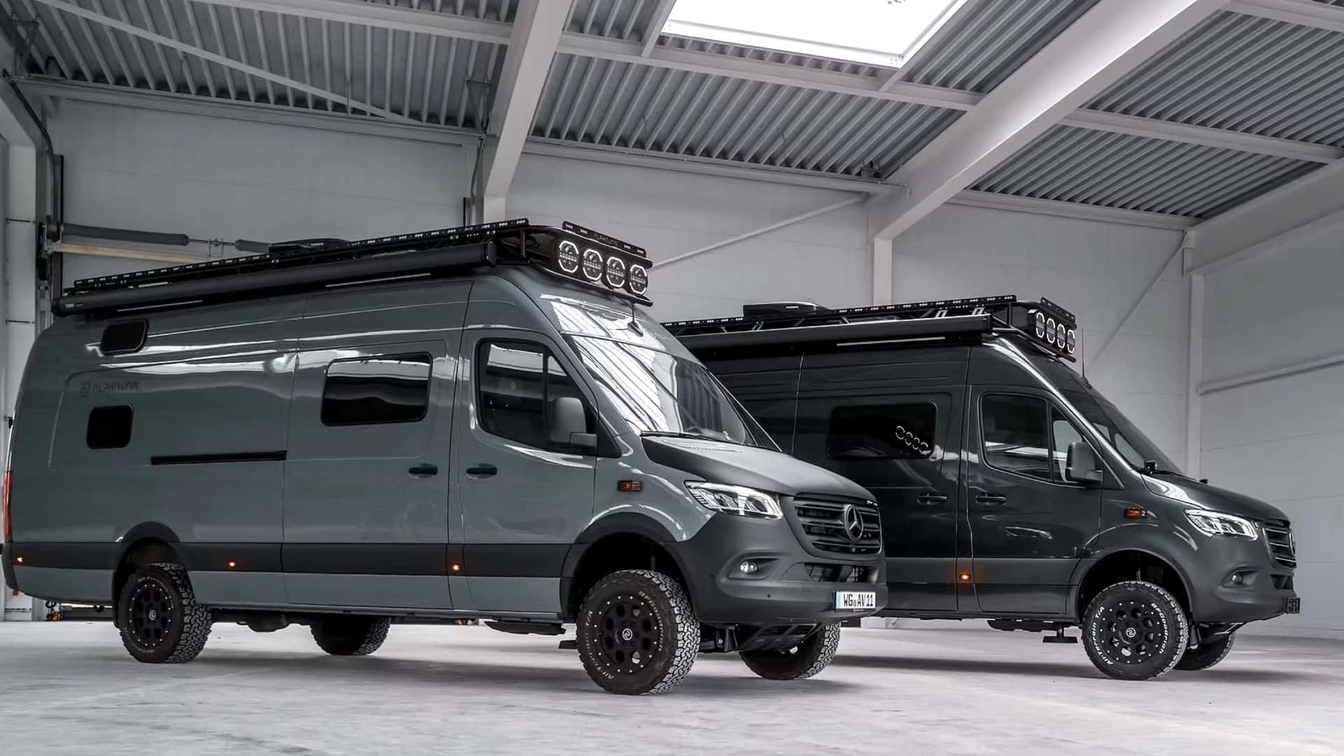 alphavan off-grid, camper Mercedes fuoristrada