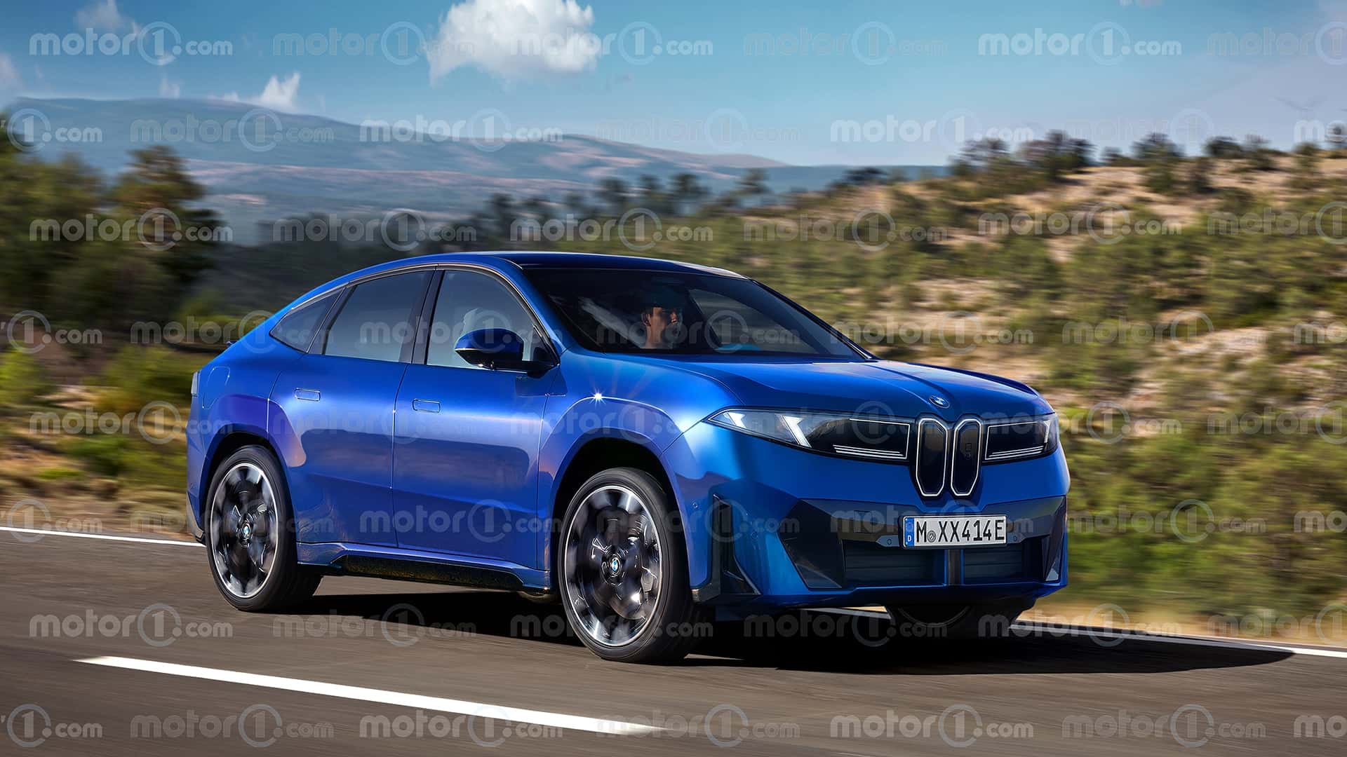 Bilder: BMW iX4 (2026) als Rendering | InsideEVs.de