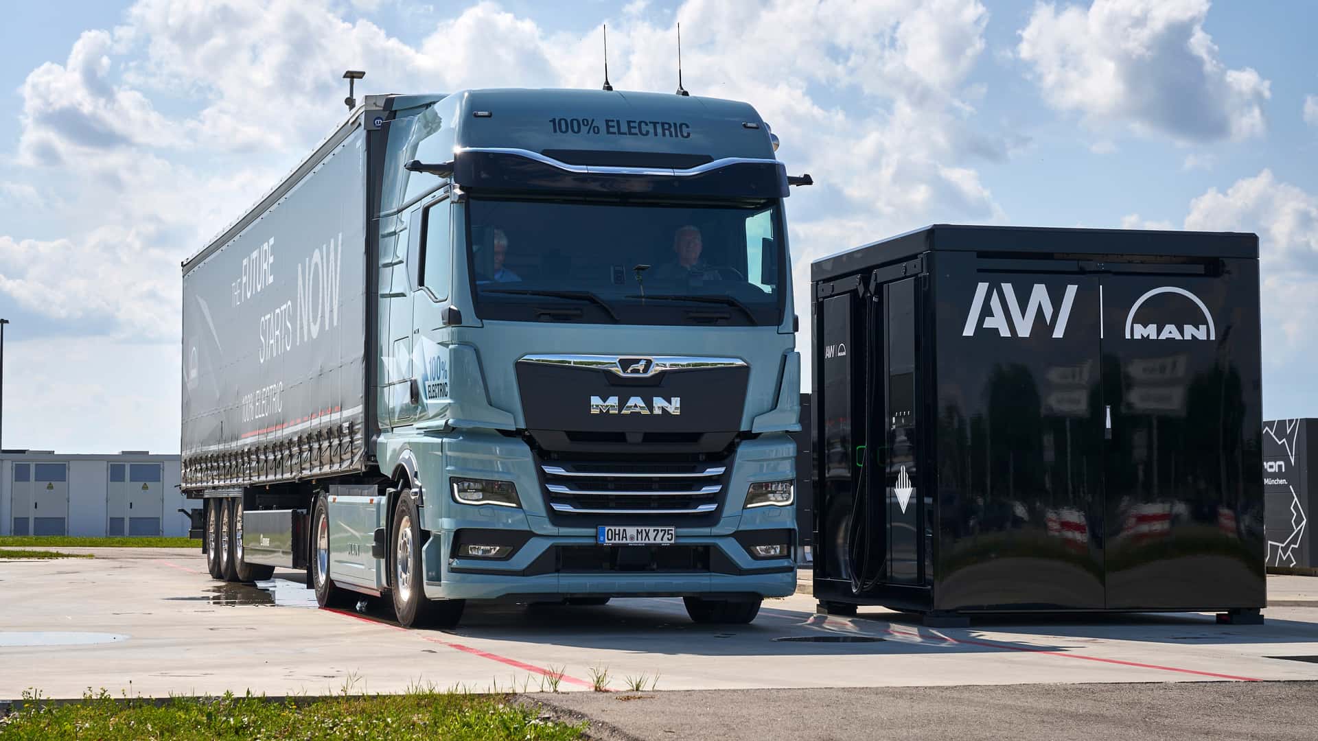 Foto: Smart Charging Cube da MAN e AW Automotive | InsideEVs Italia