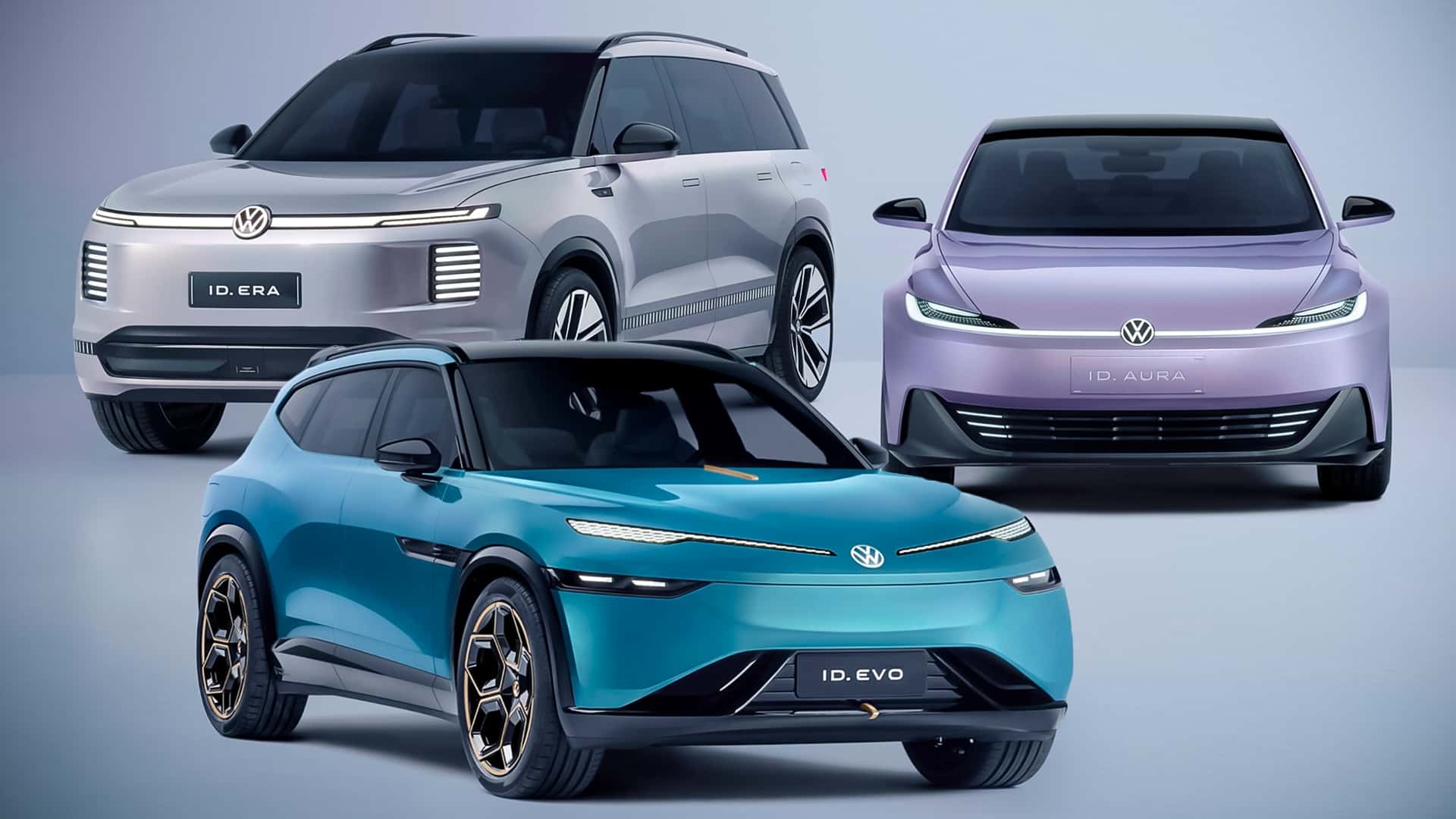 VW zeigt in Shanghai drei Studien für den chinesischen Markt