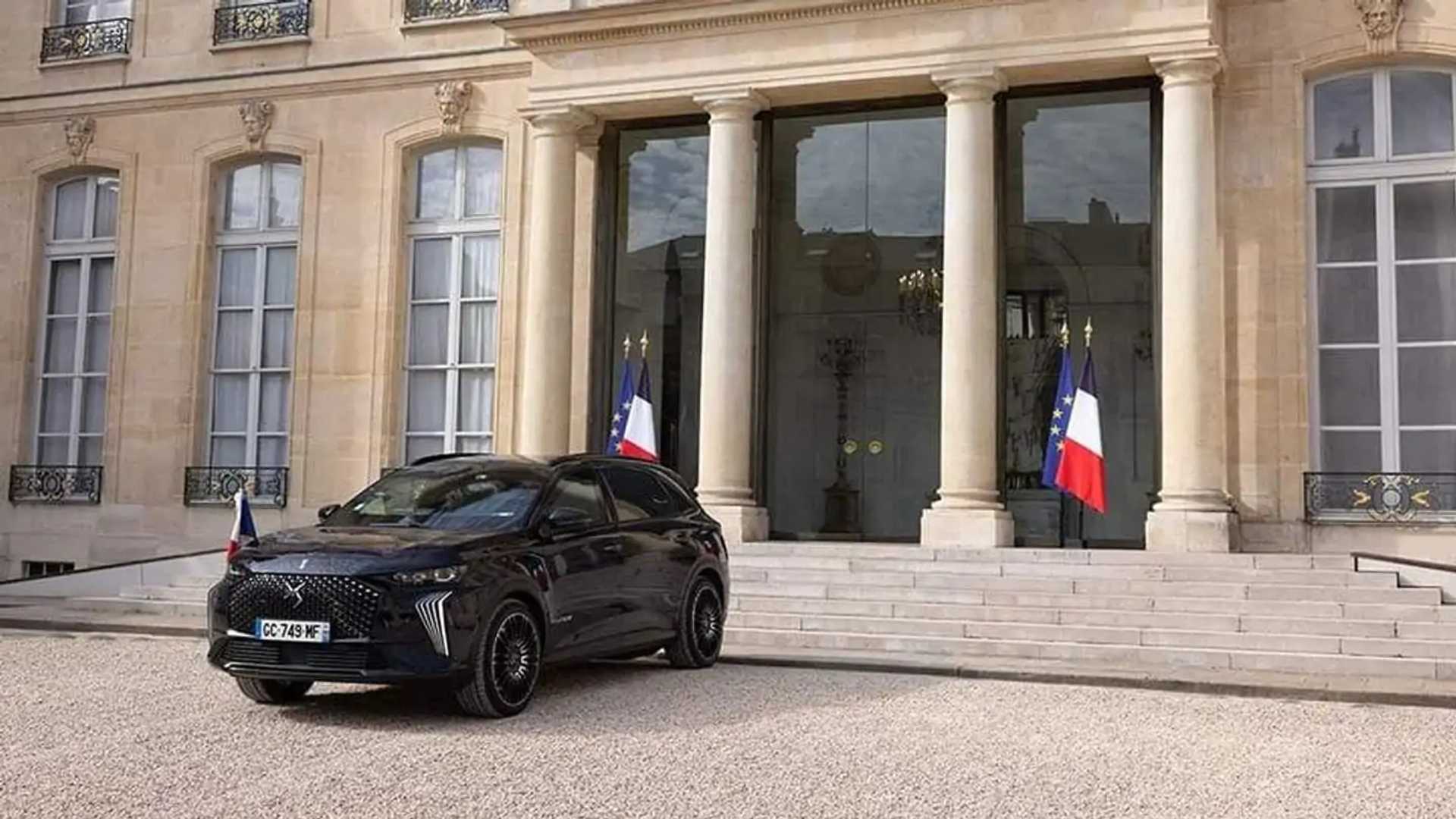 Le nouveau DS 7 Crossback déjà à l'Élysée pour le 14 juillet