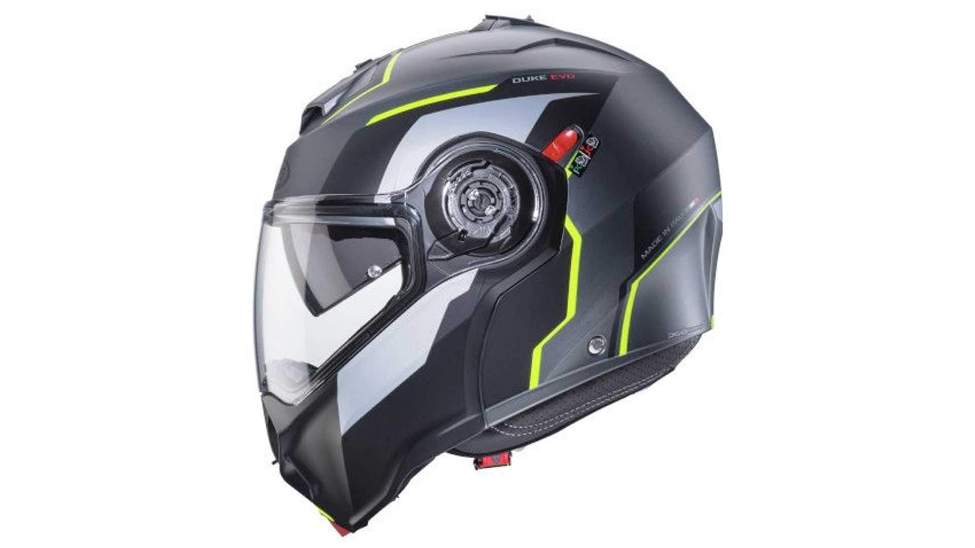 Pabrikan Helm Italia Caberg Hadirkan Helm Duke Evo Modular Lid