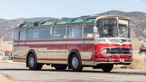 Classic Mercedes-Benz Motorhome Once Carried A Swiss Hockey Team