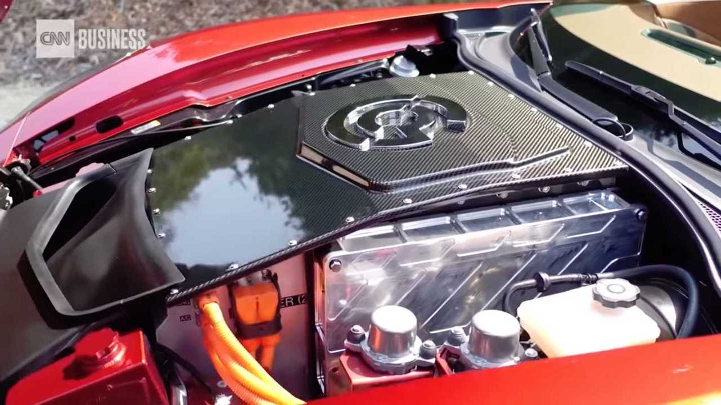 CNN Loves The Manual Transmission Electric Corvette: Genovation GXE