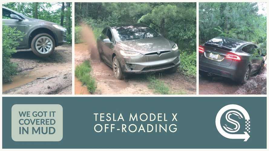 Watch The Tesla Model X Partake In Some Actual Hardcore Off-Roading