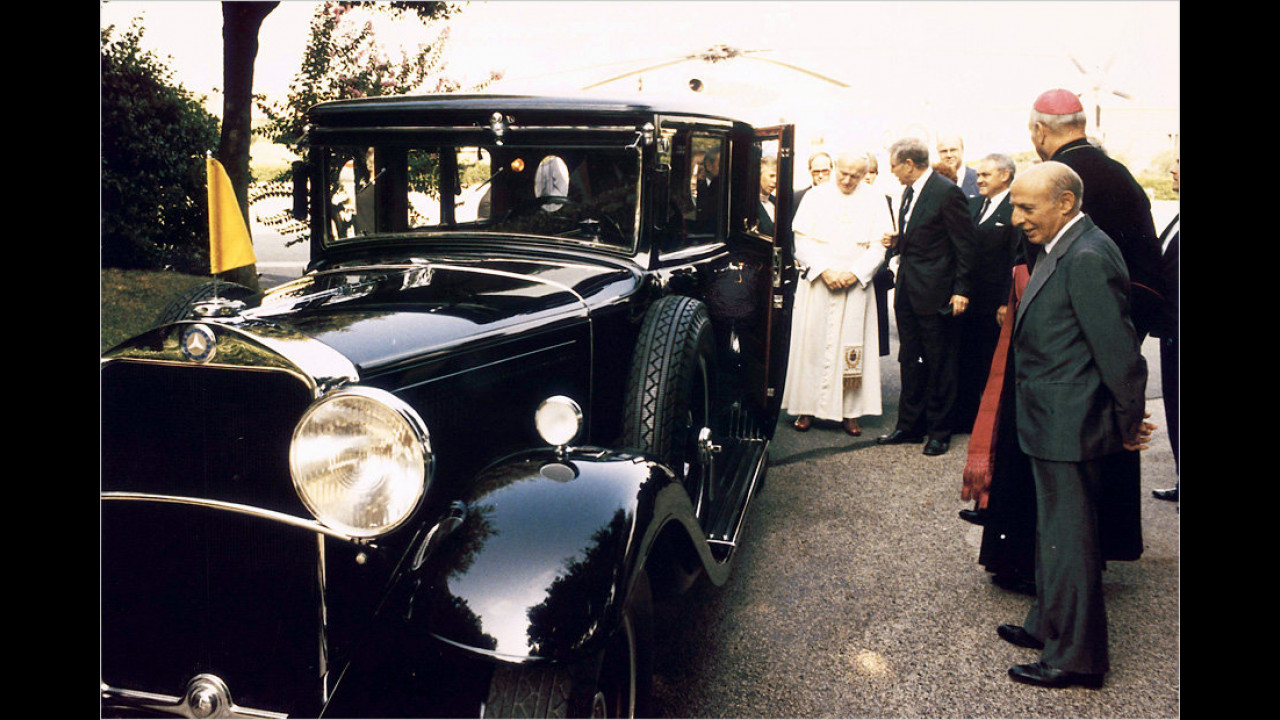 Die besonderen Autos der Päpste