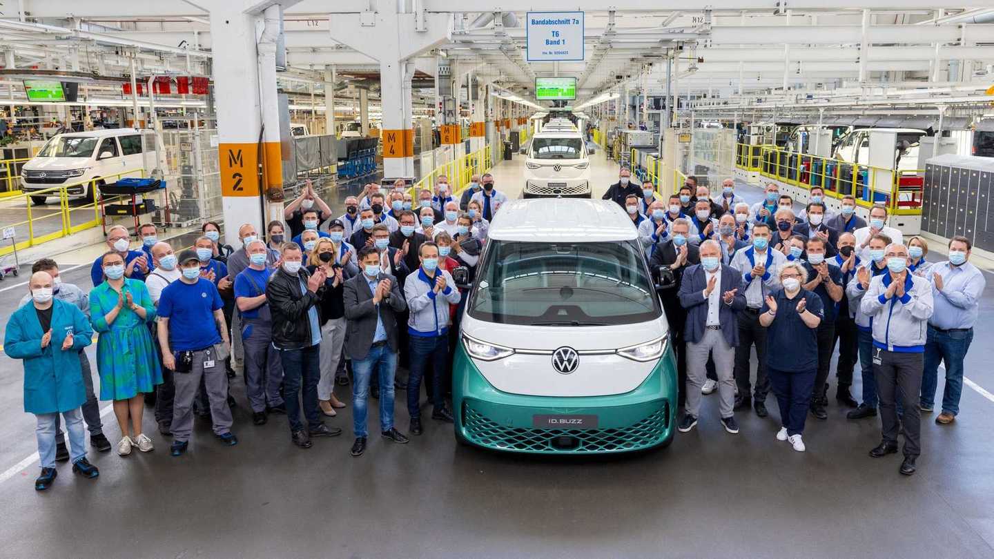 Volkswagen ID. Buzz Enters Series Production