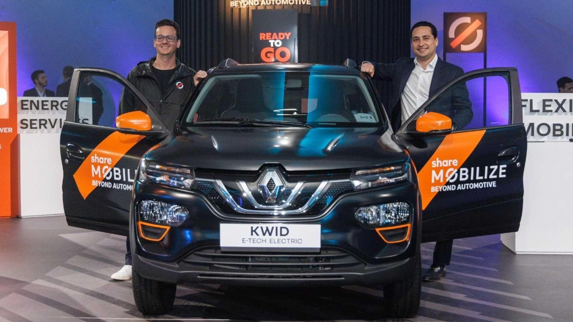Mobilize, da Renault, e Localiza: parceria com 200 unidades do Kwid E-Tech