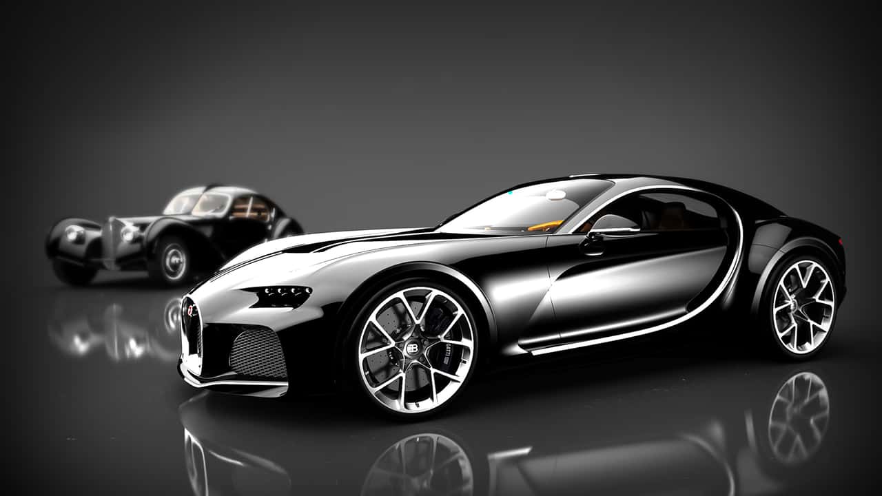 Bugatti plante 2015 ein V8-Coupé im Stil des Type 57 SC Atlantic